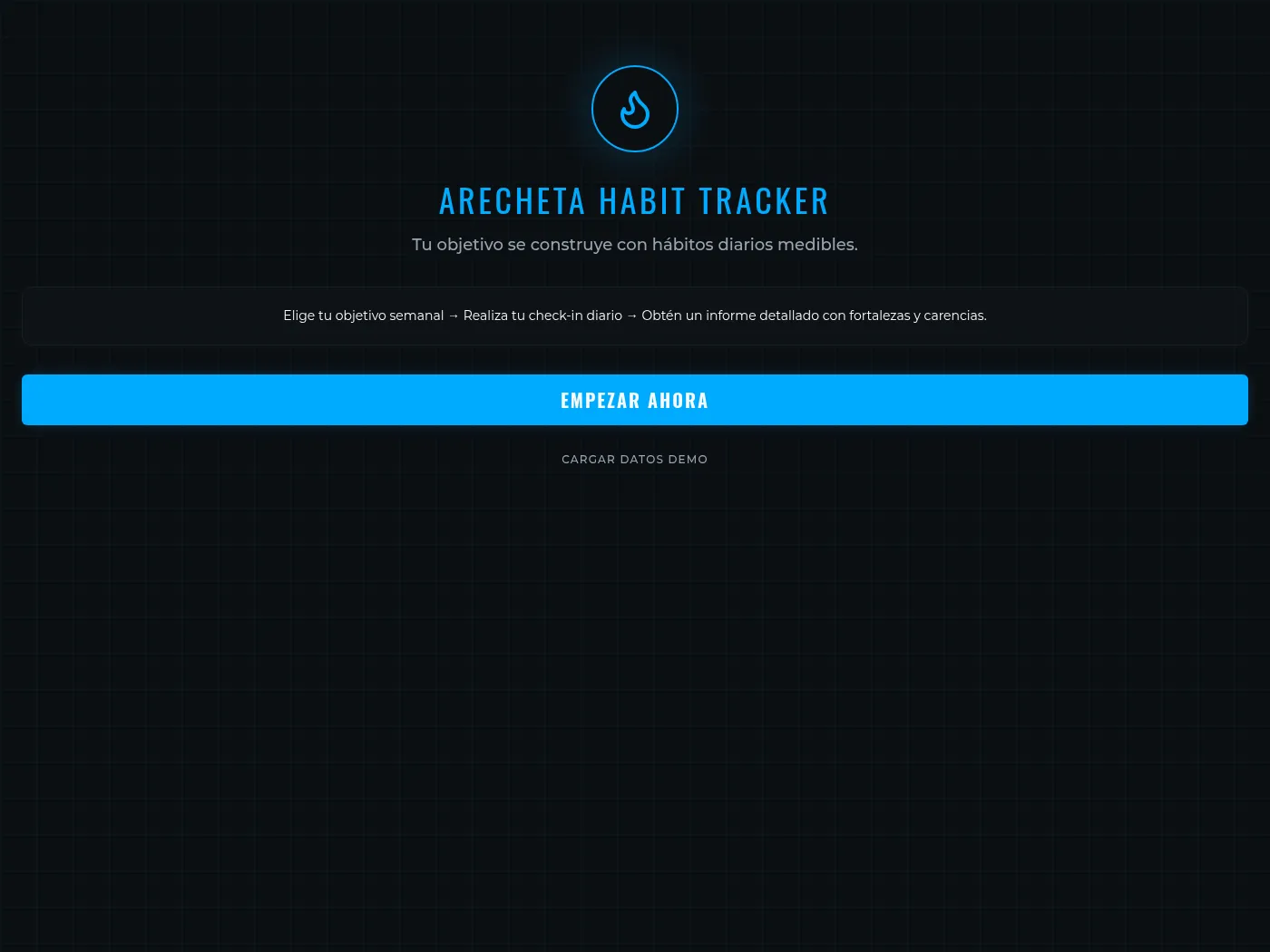 Arecheta Habit Tracker