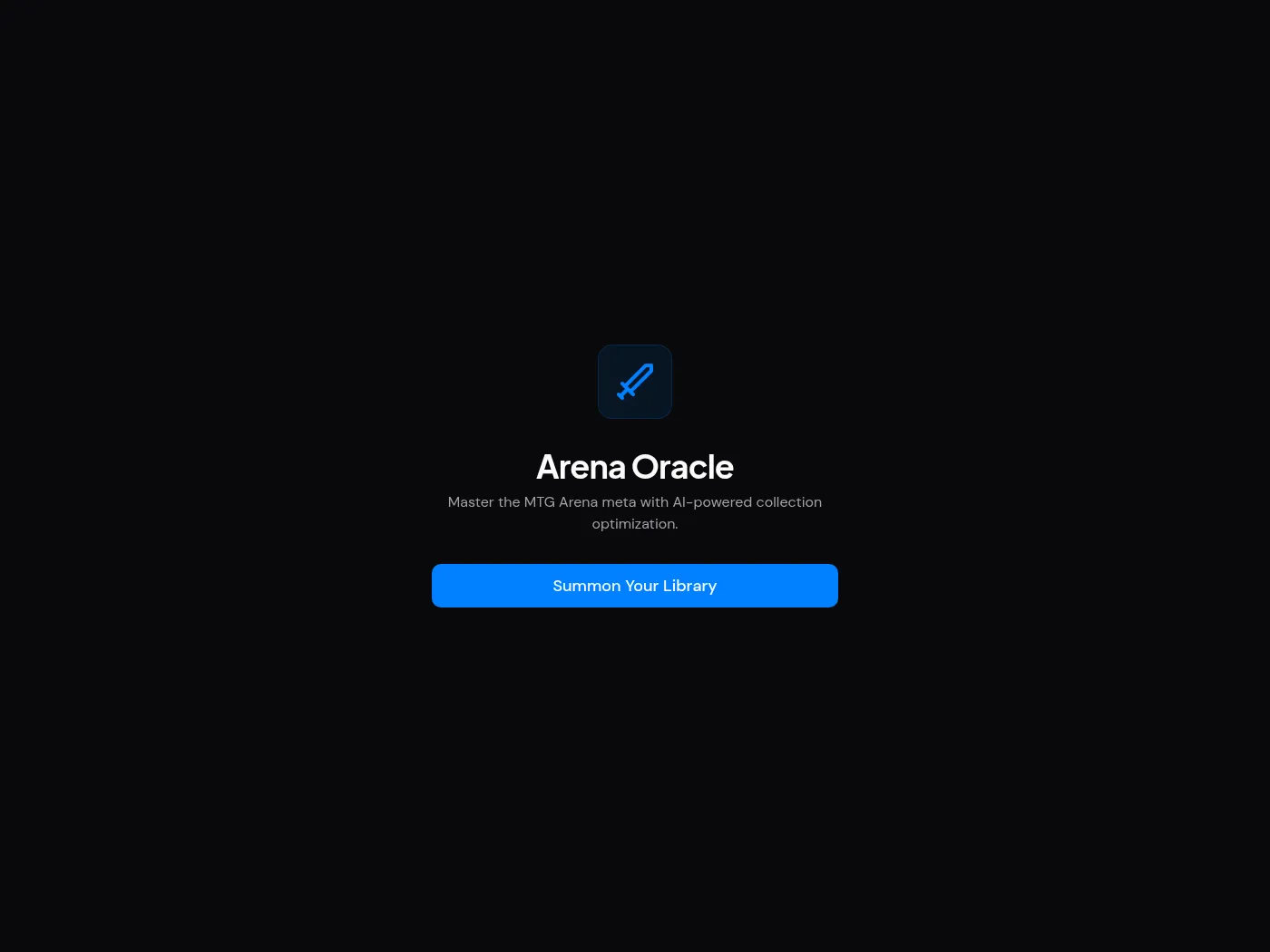 Arena Deck Optimizer