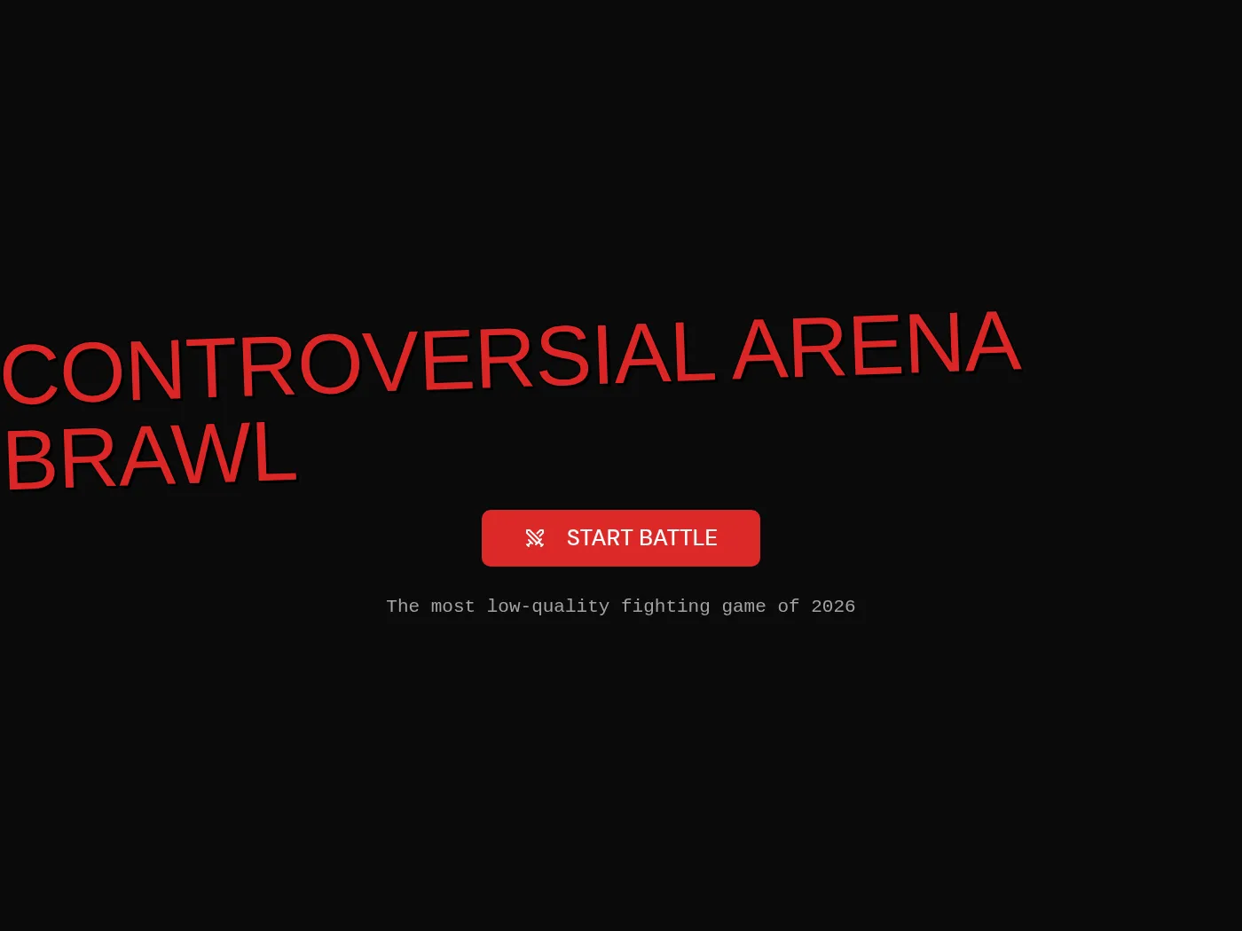 Controversial Arena Brawl