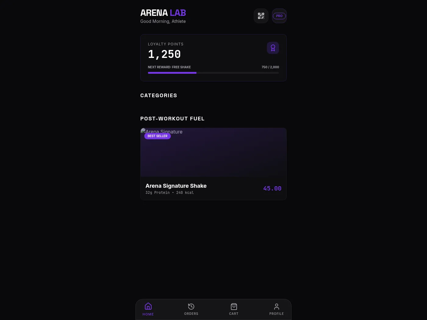 Arena Lab Express Order
