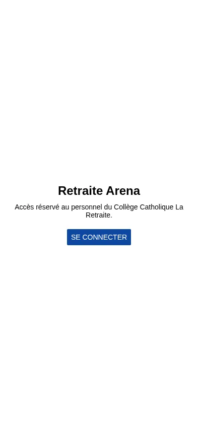 Retraite Arena Manager