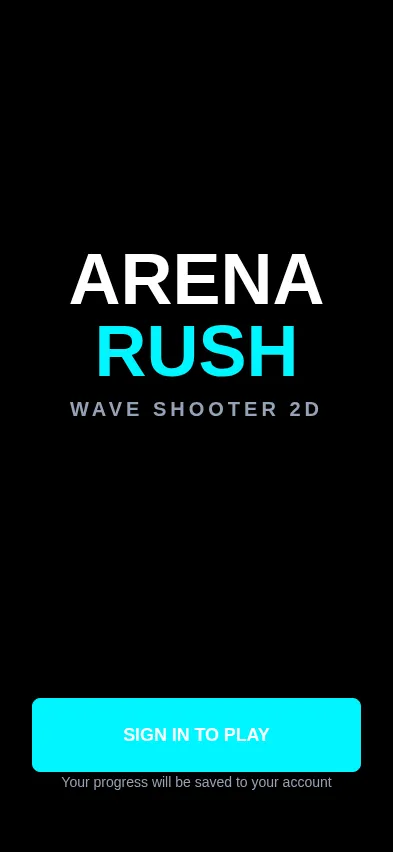 Arena Rush 2D Shooter