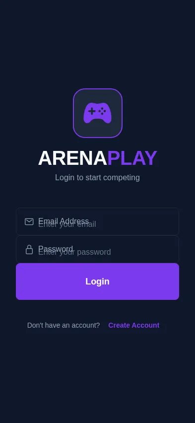 ArenaPlay Tournament App
