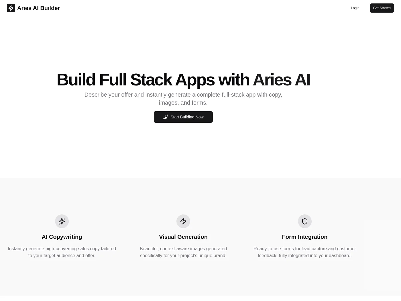 Aries AI Builder