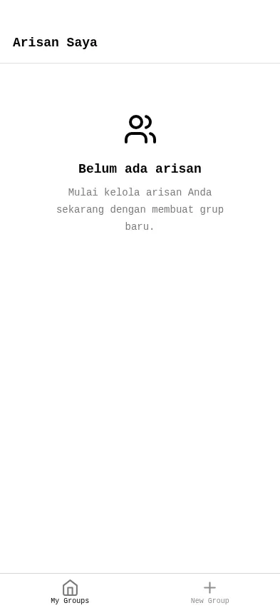 Simple Arisan App