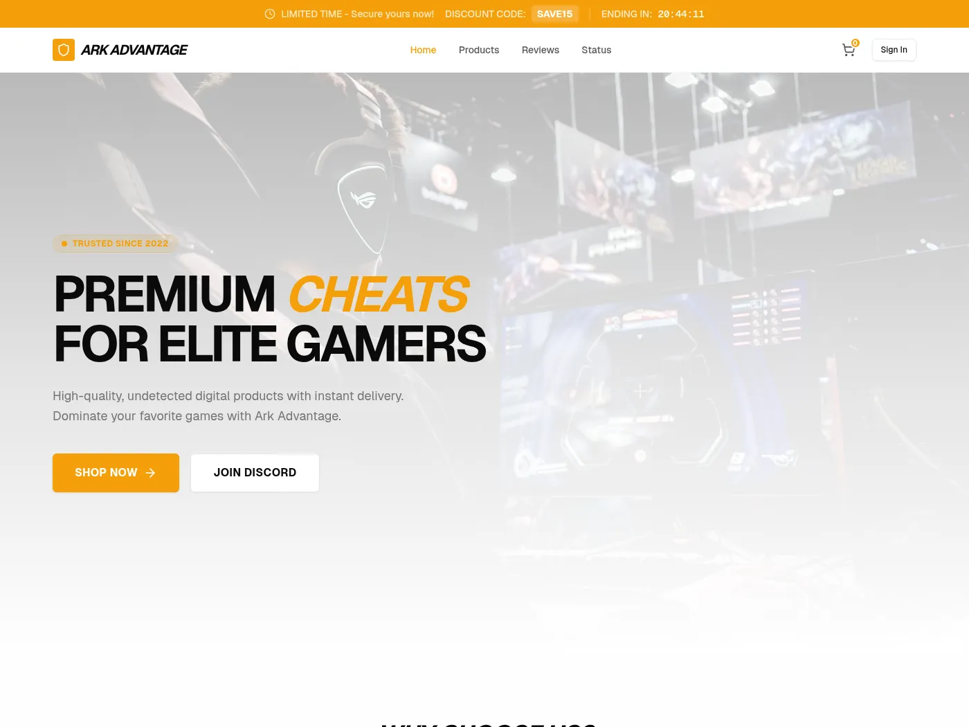 Ark Gaming Platform