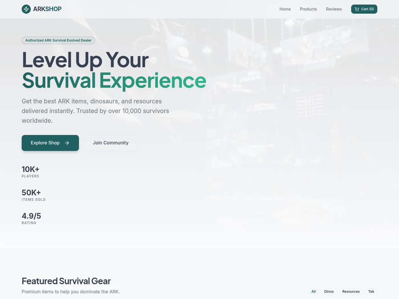 ARK Survival Shop
