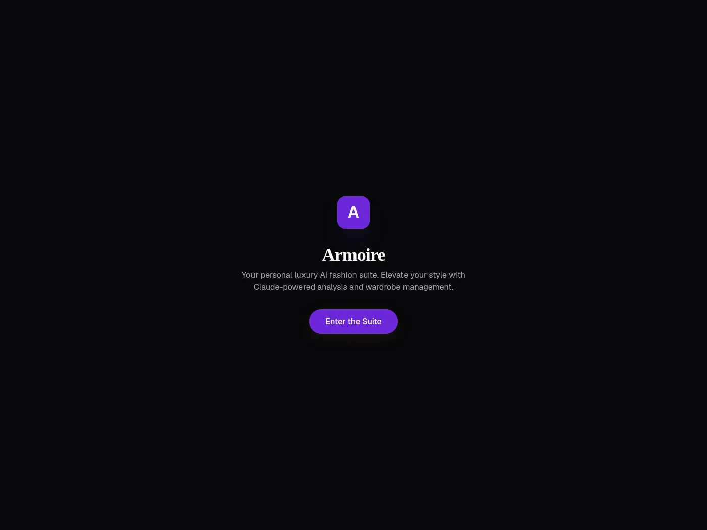 Armoire AI Fashion Suite