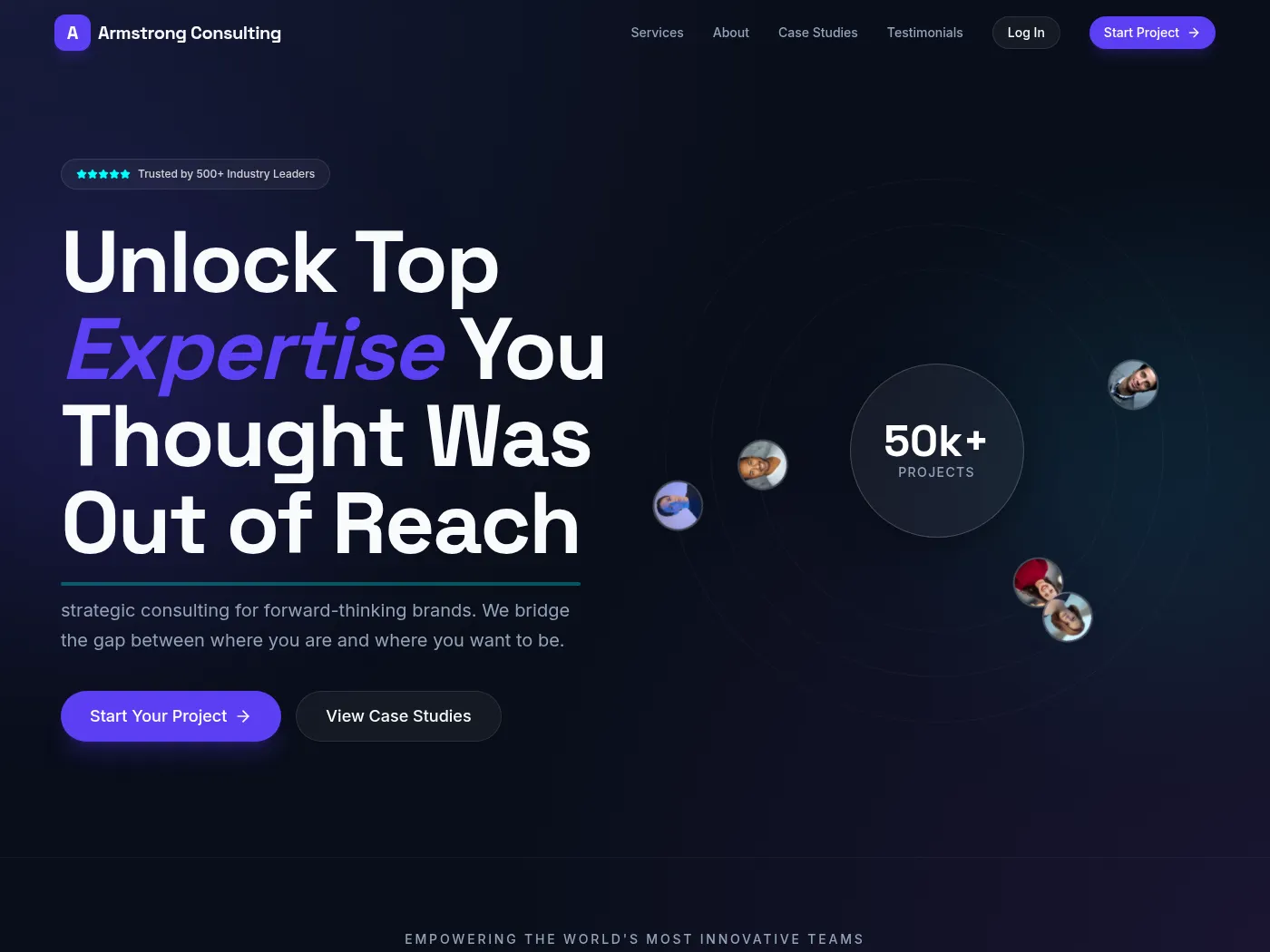 Armstrong Consulting Site