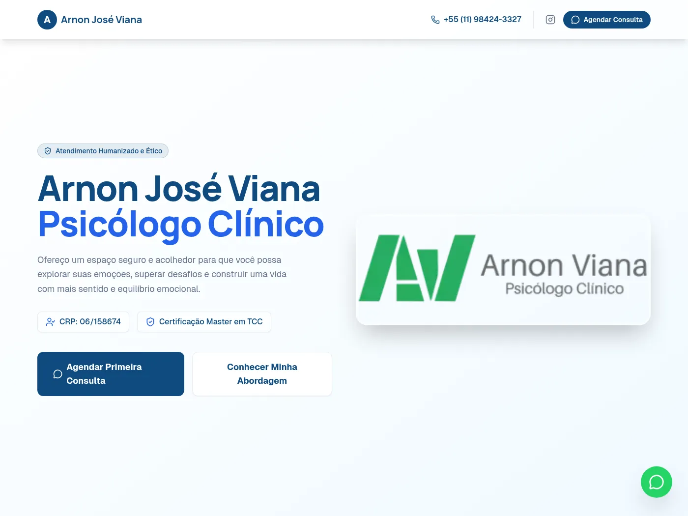 Arnon Viana Portfolio Clone