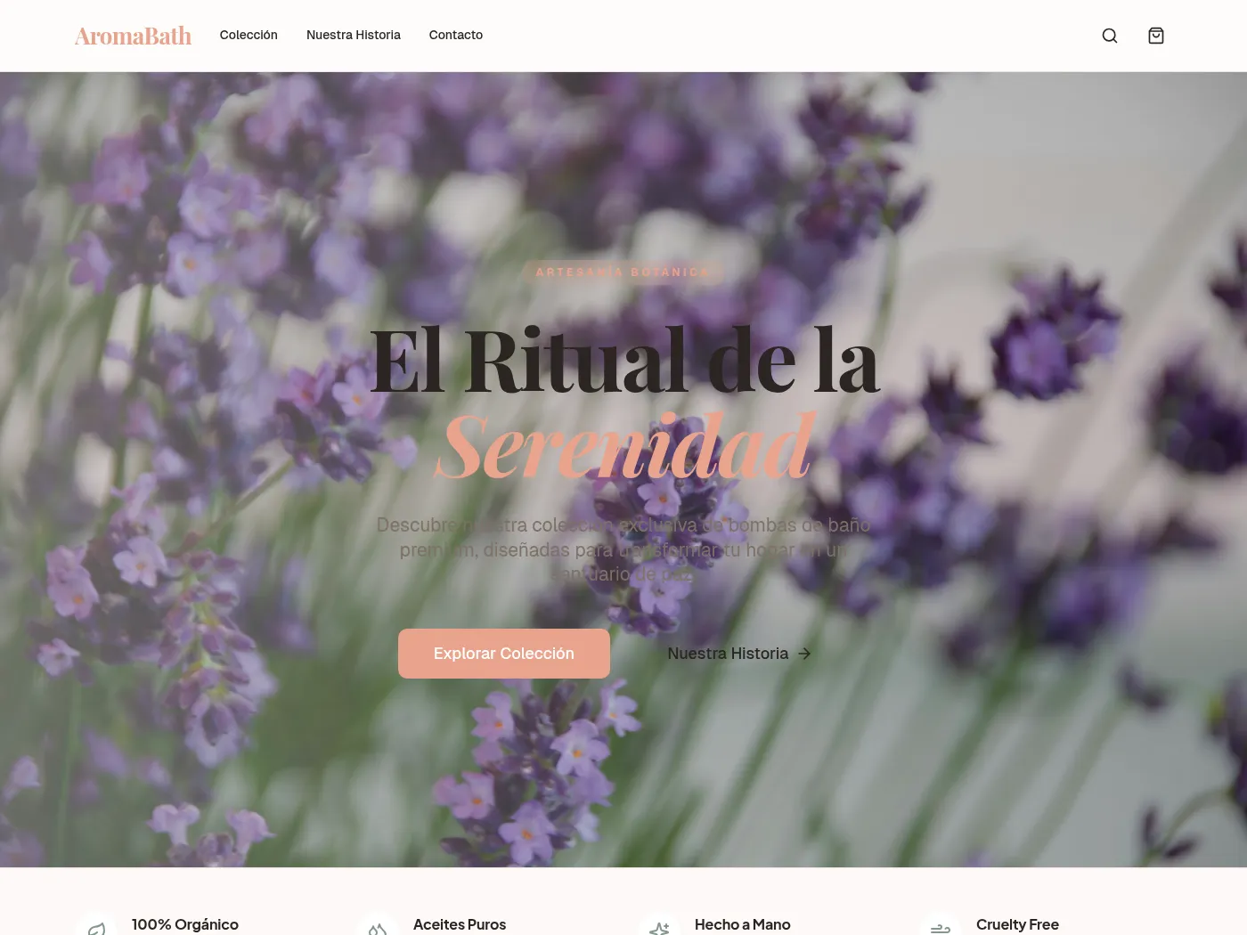 AromaBath Storefront