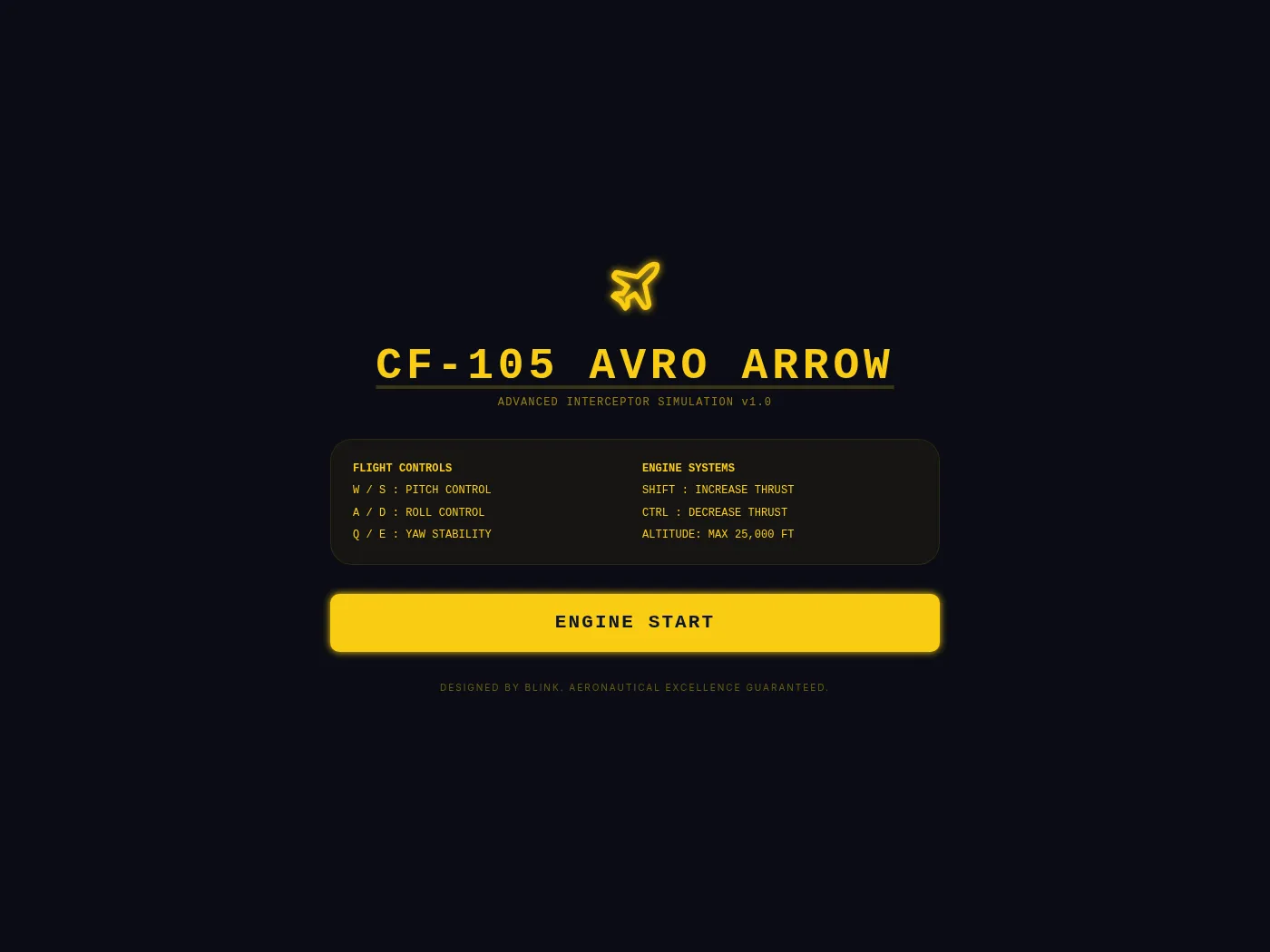Arrow Flight Sim