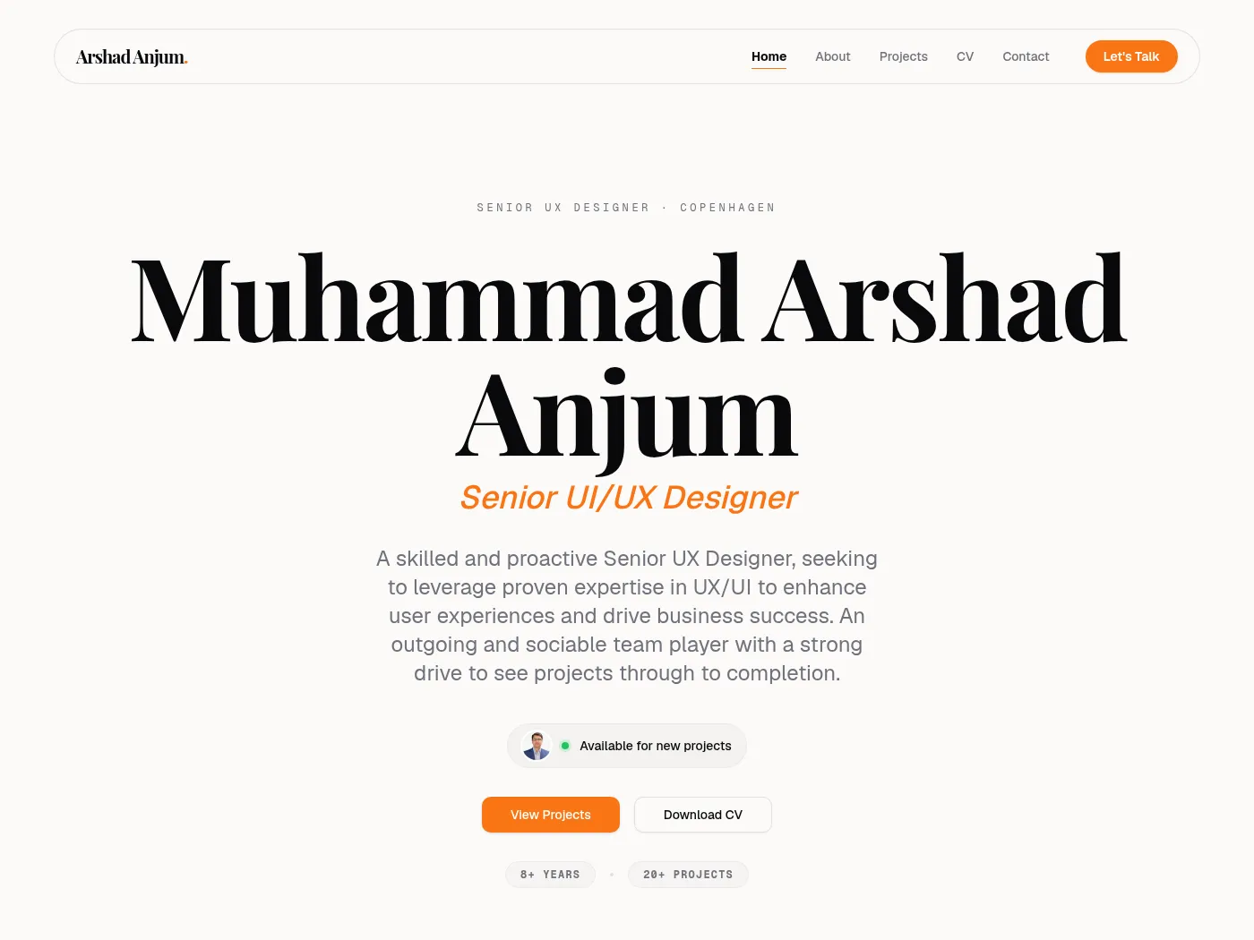 Arshad UX Portfolio