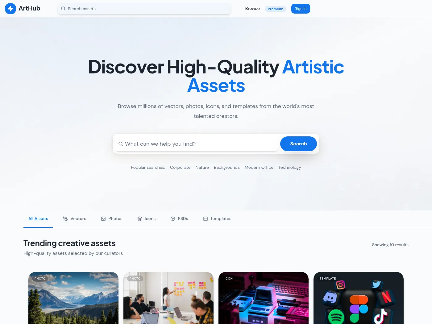 Art Asset Explorer