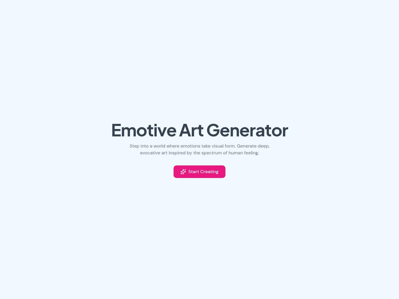 Emotive Art Generator