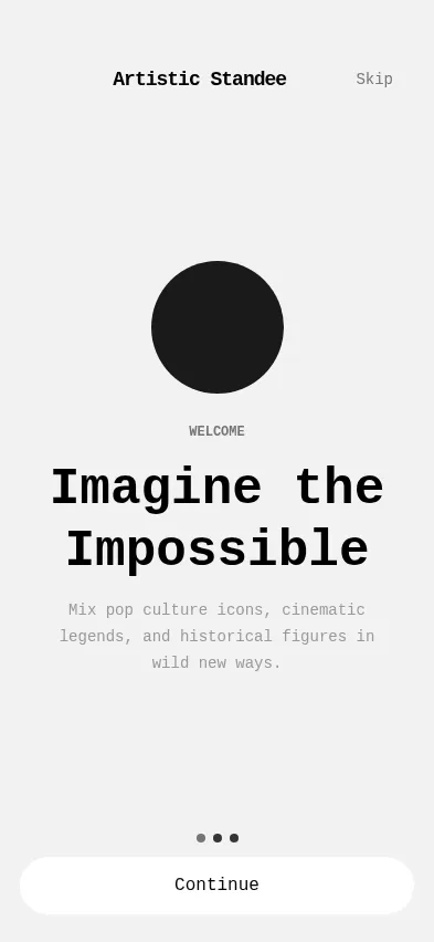 Artistic Standee Generator