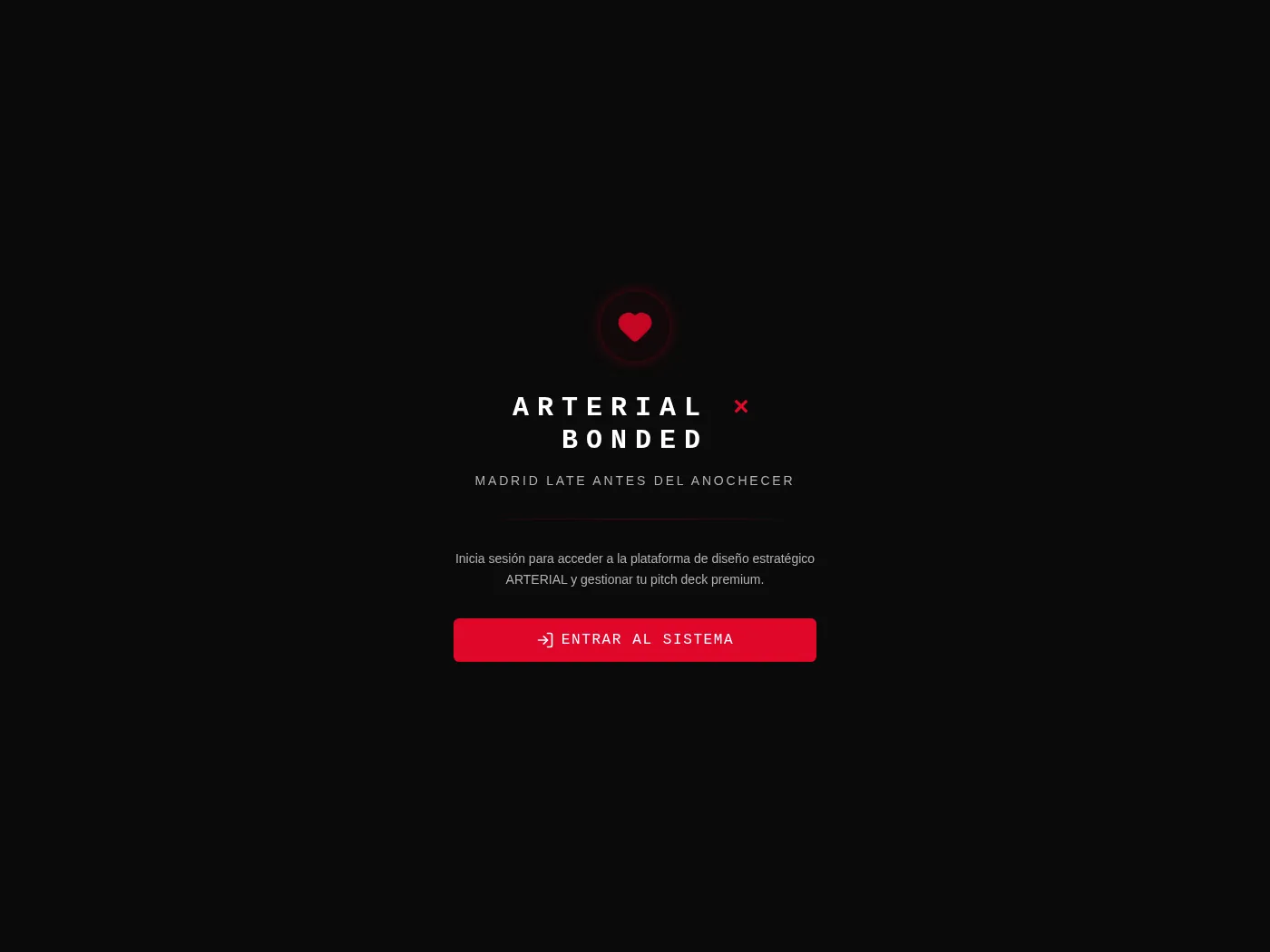 Arterial Bonded Pitch Deck