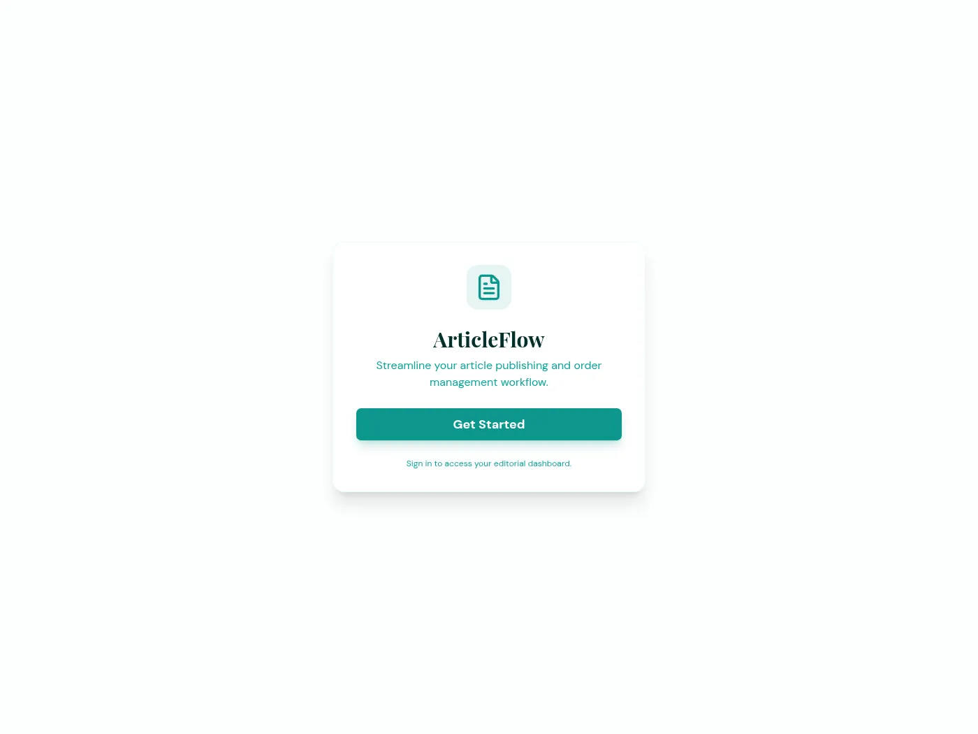 ArticleFlow Manager