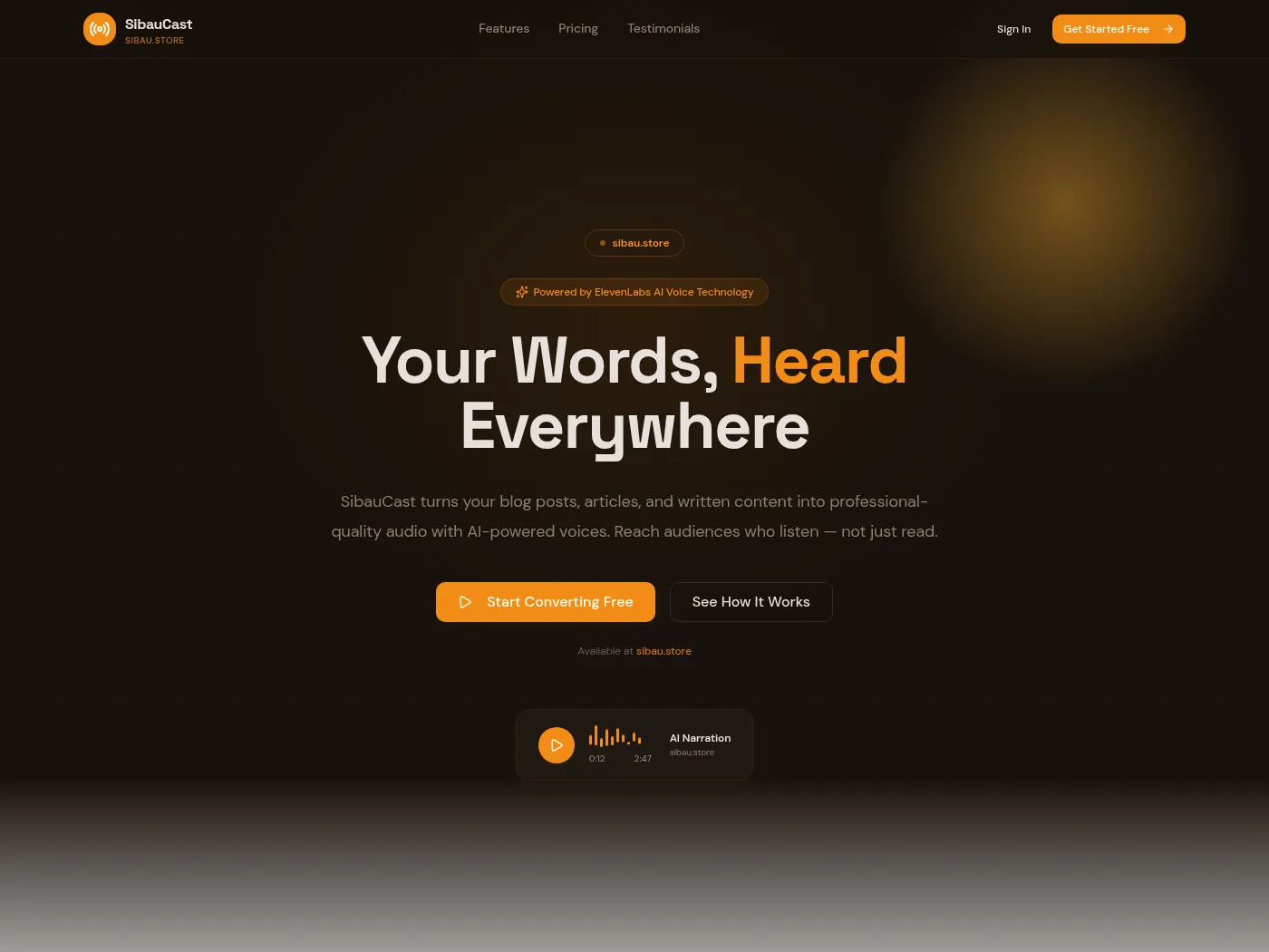 ArticleCast SaaS