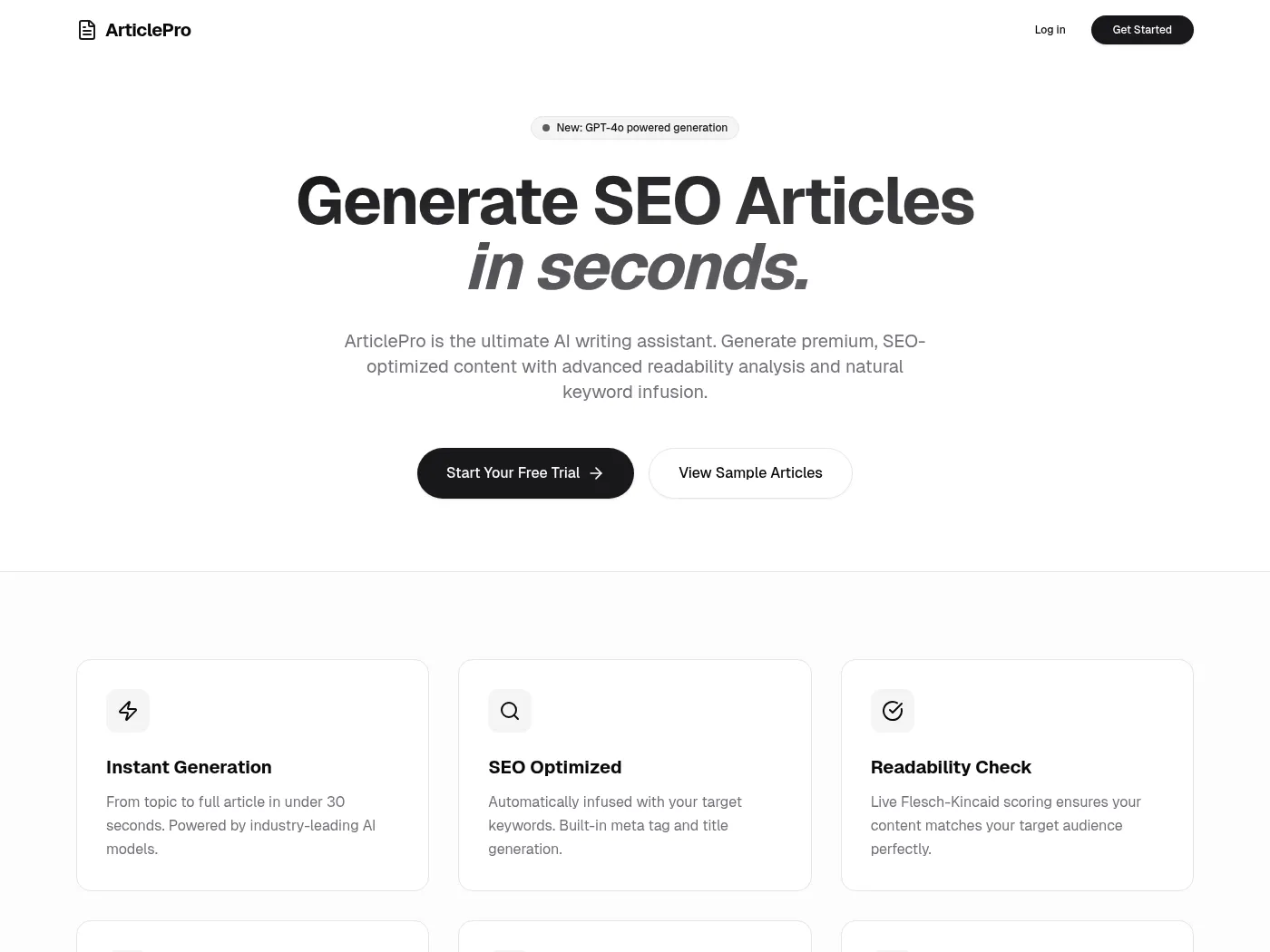 ArticlePro AI Platform