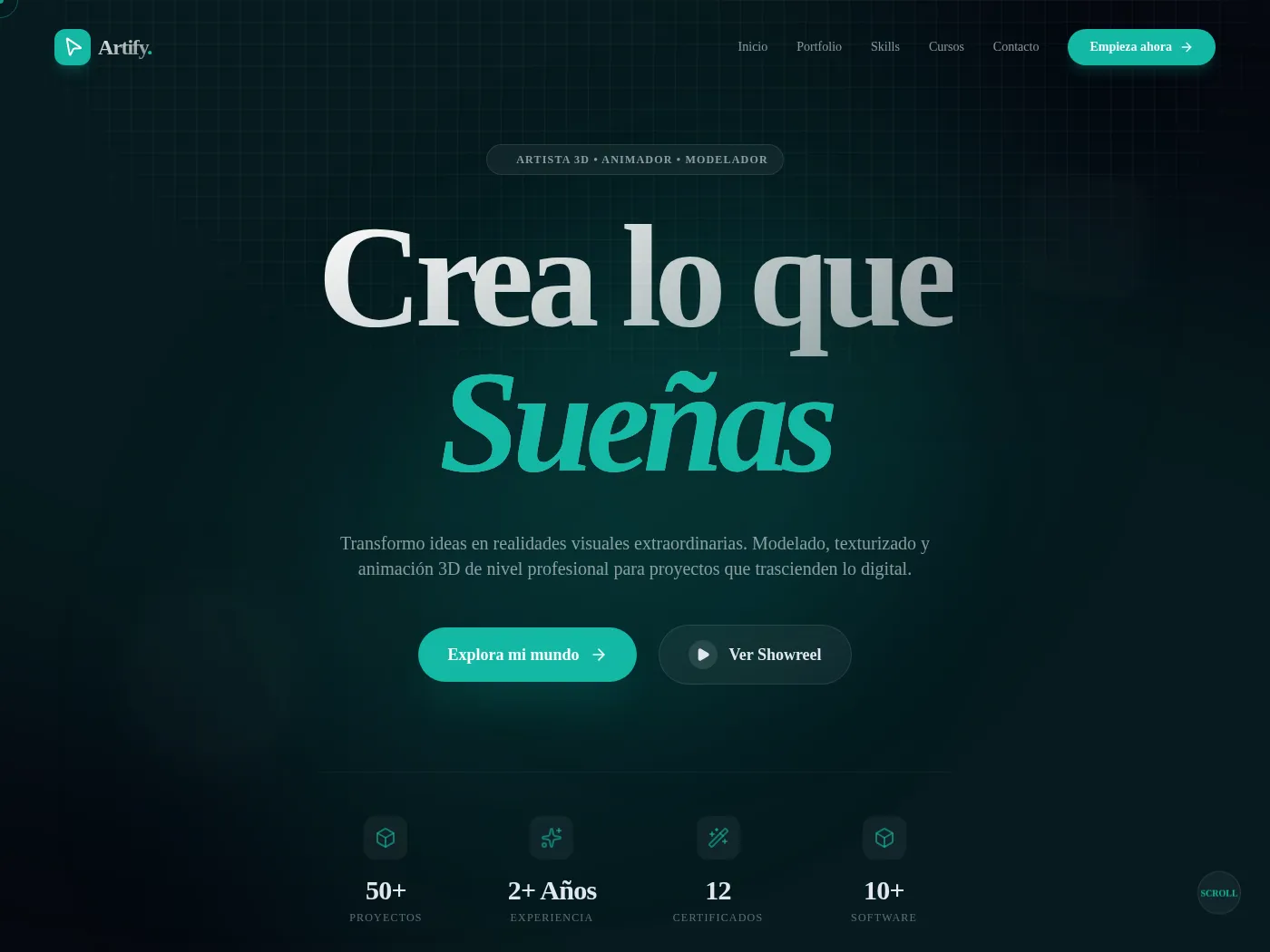 Artify Portfolio Revamp