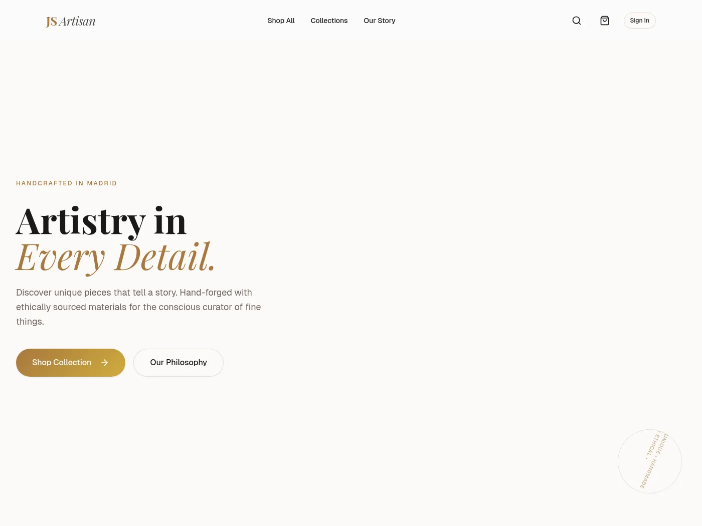 Artisan Jewelry JS