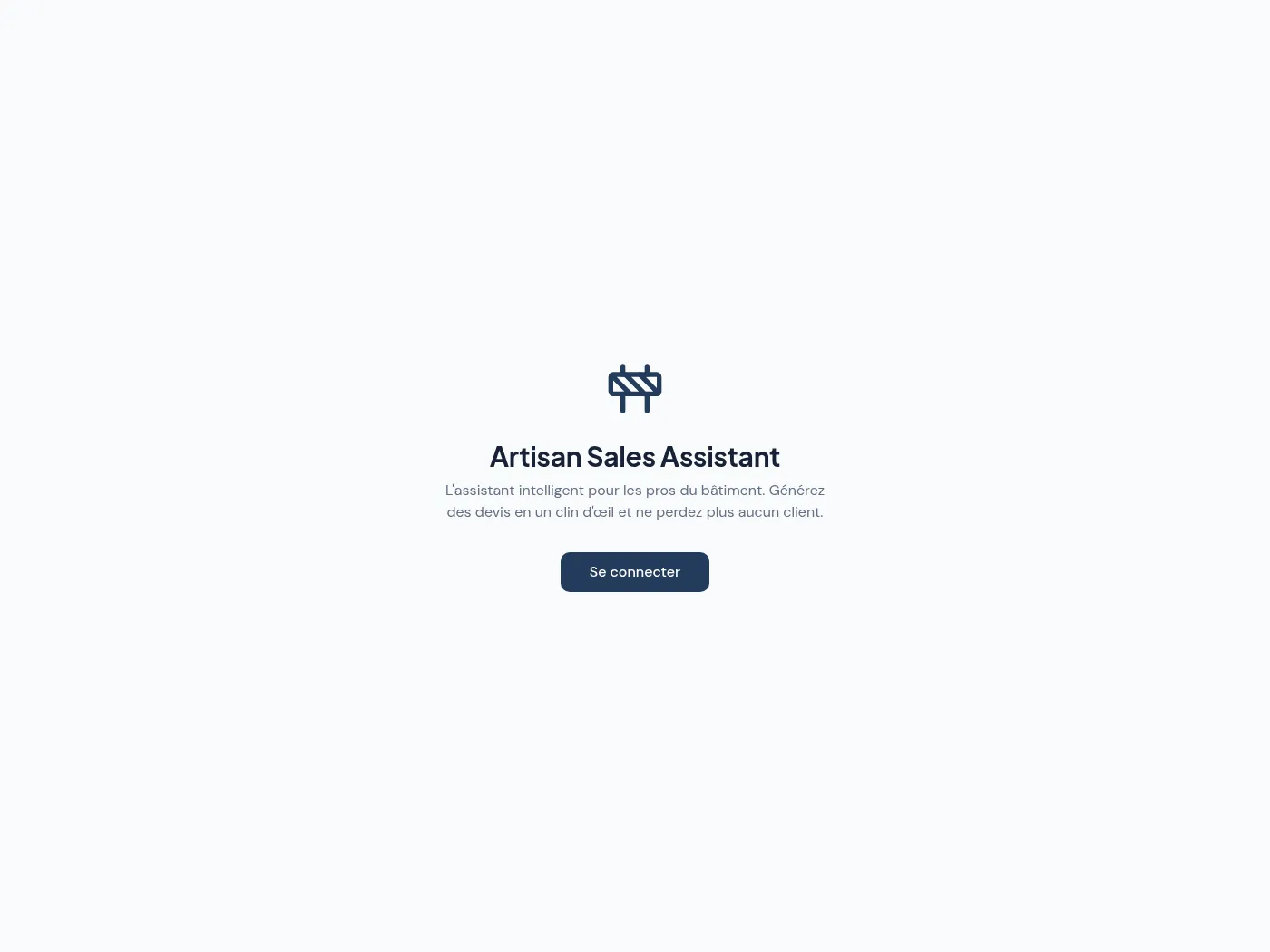Artisan Sales Assistant