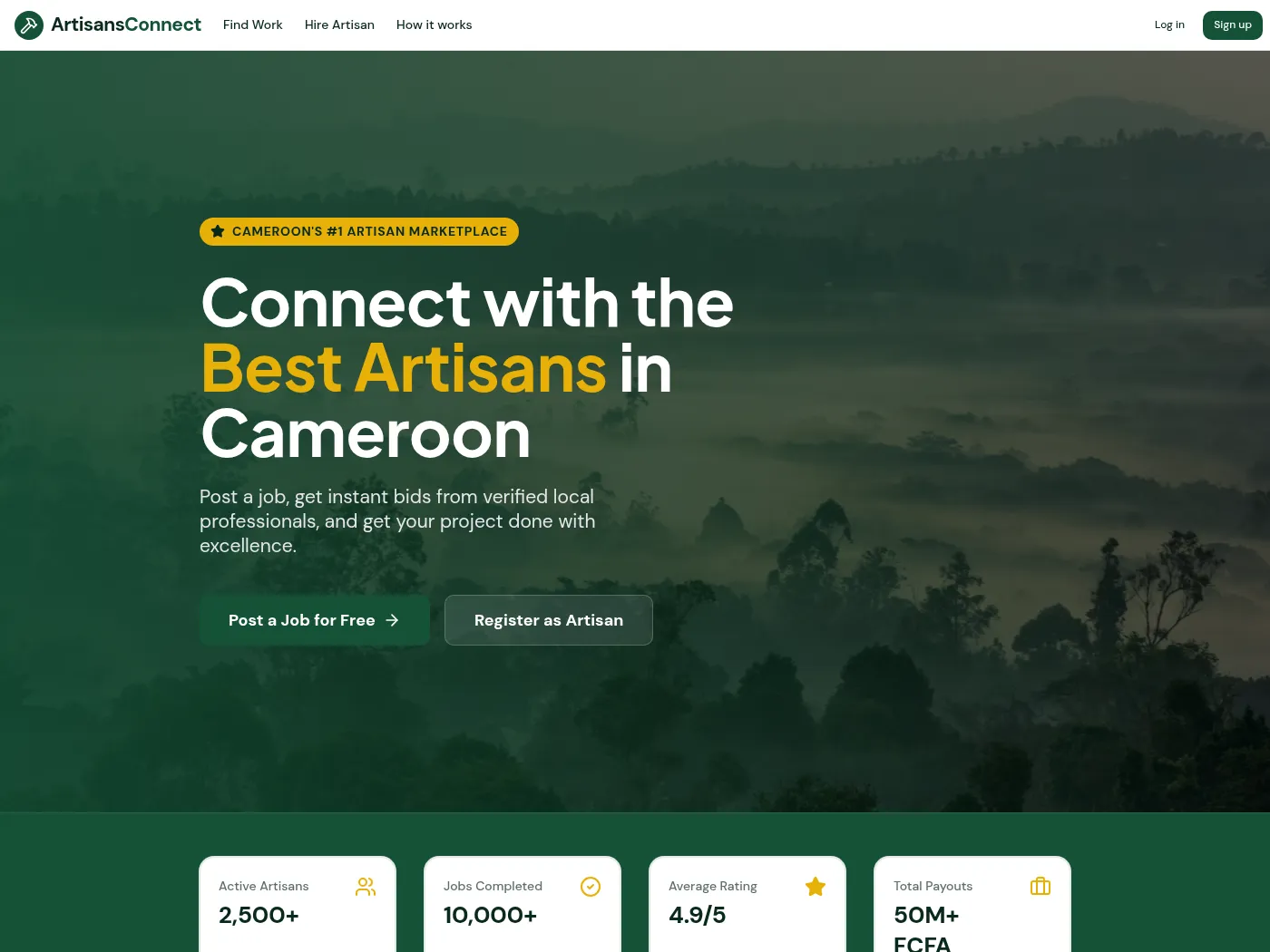 Artisans Connect Cameroun