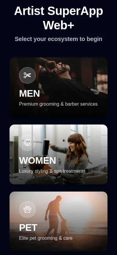 Artist SuperApp Web+