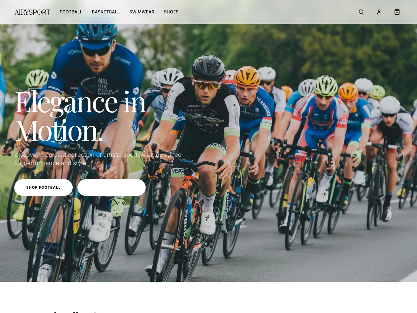 AirySport E-Commerce
