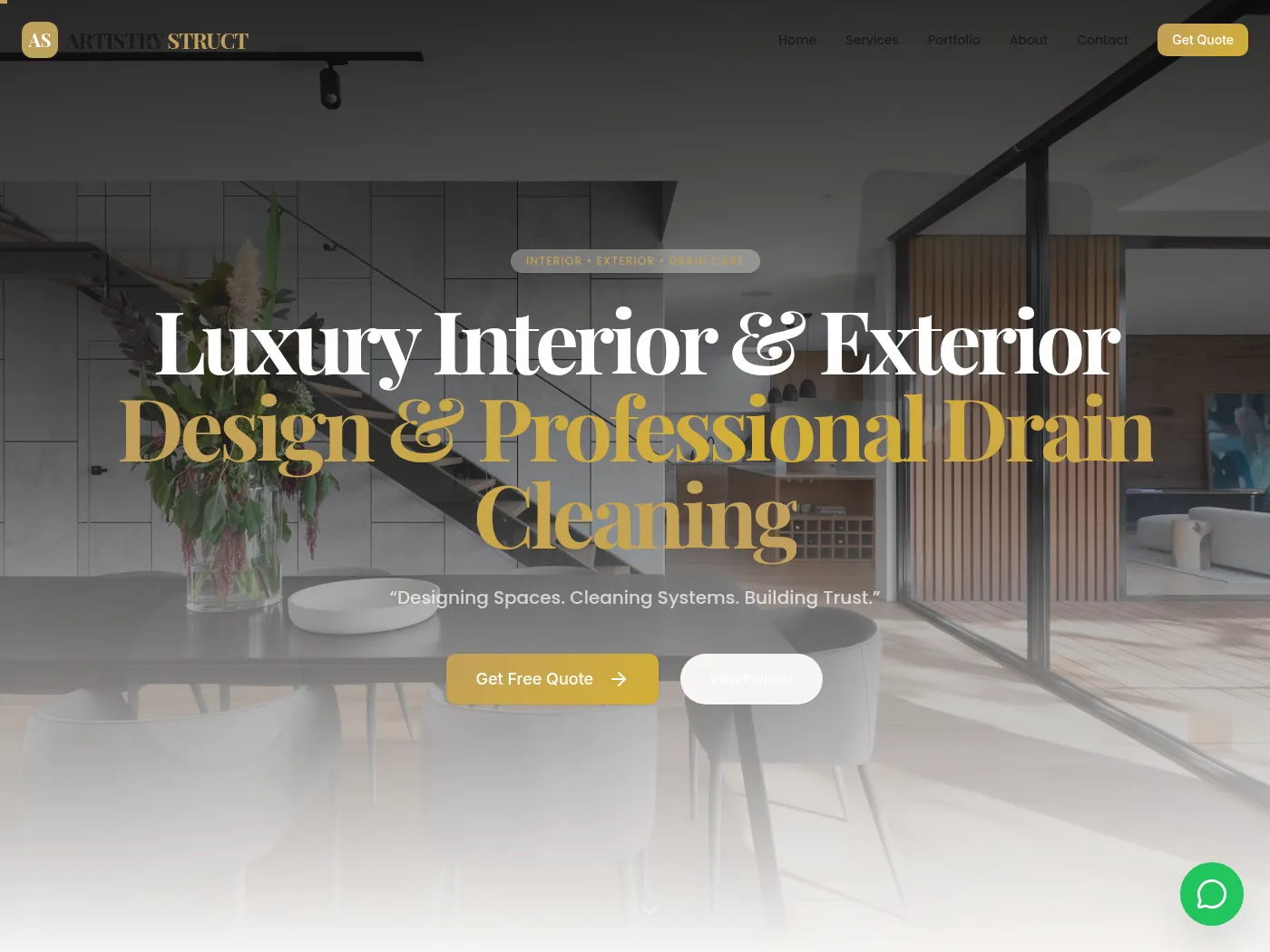 Artistry Struct Website