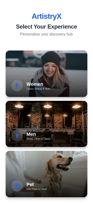 ArtistryX Booking Super App