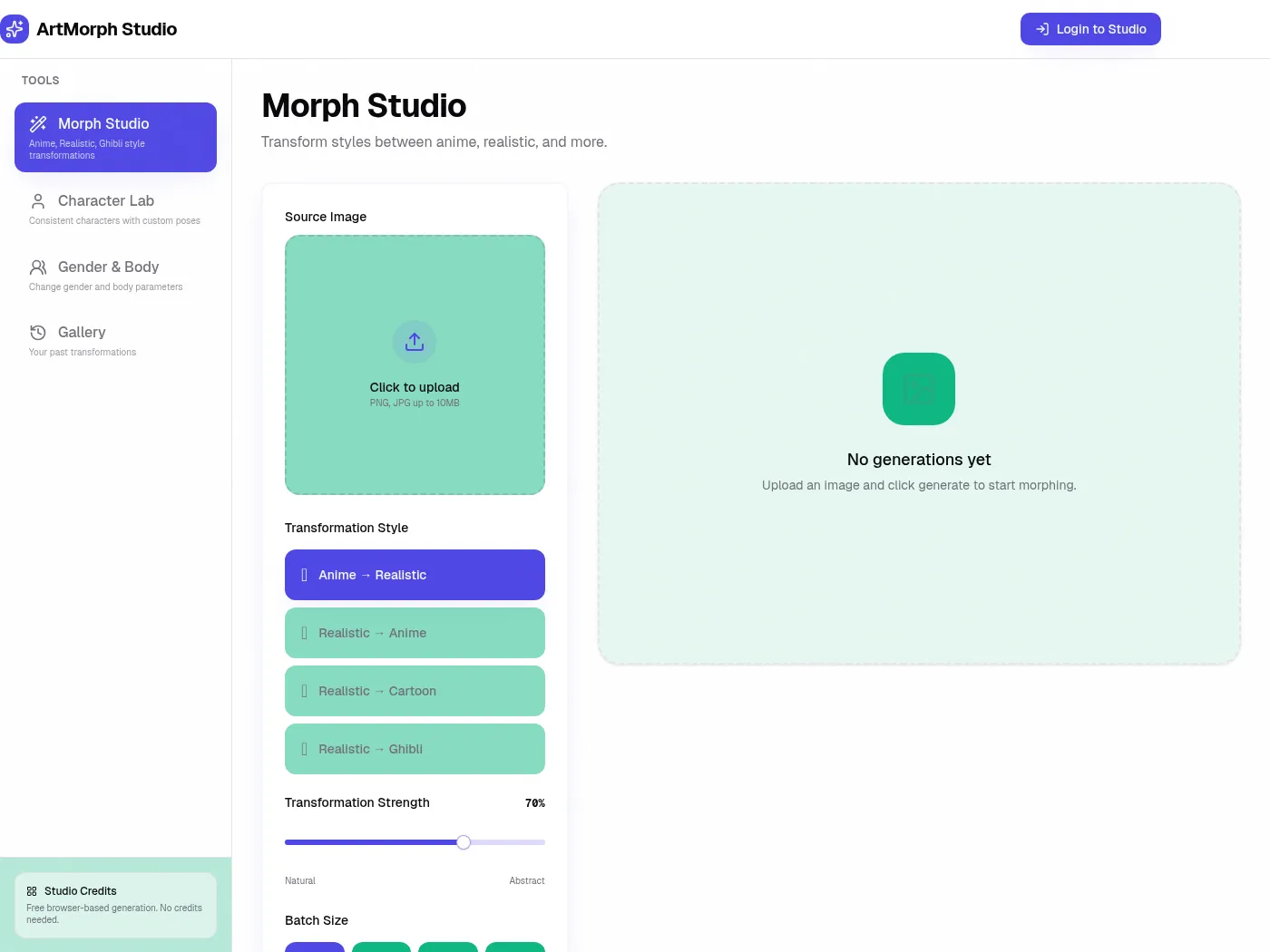ArtMorph Studio
