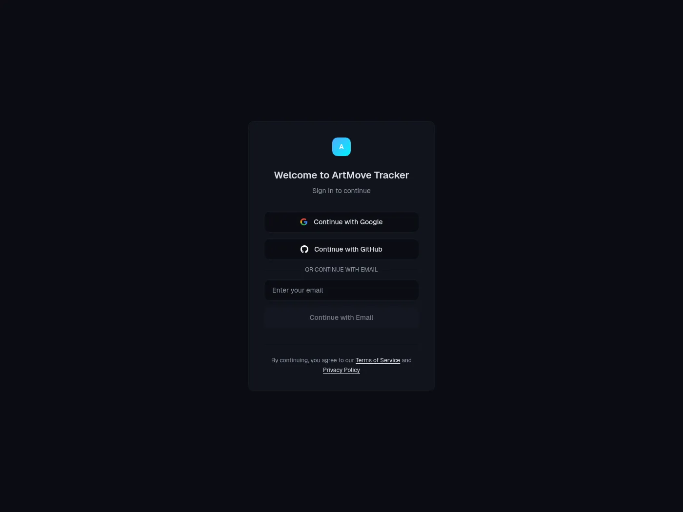 ArtMove Tracker