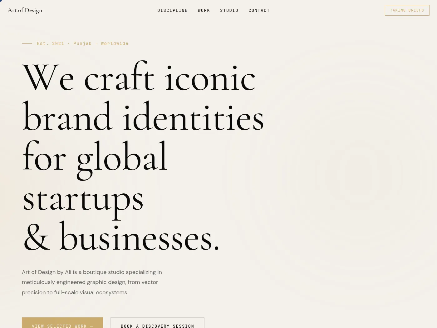Art of Design Portfolio
