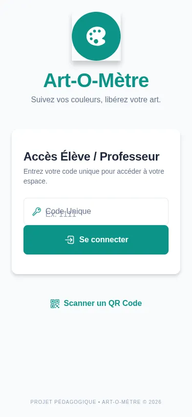 Art-O-Mètre Progress App
