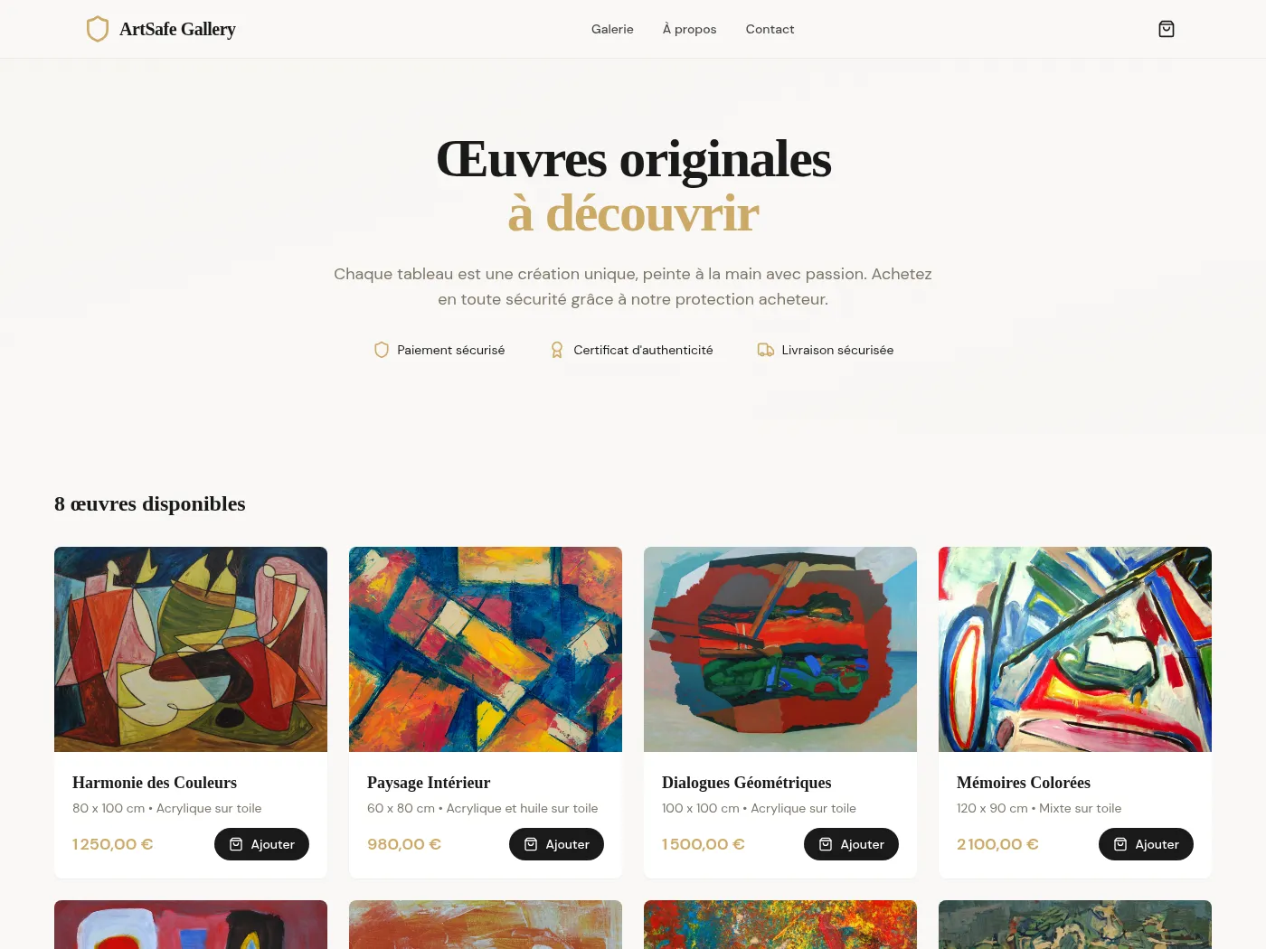 ArtSafe Gallery Shop
