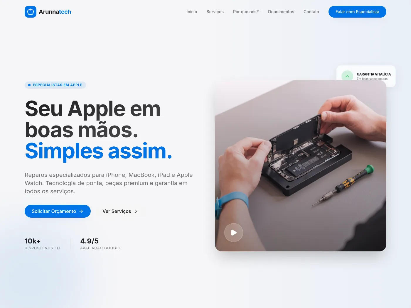 Arunnatech Apple Repairs