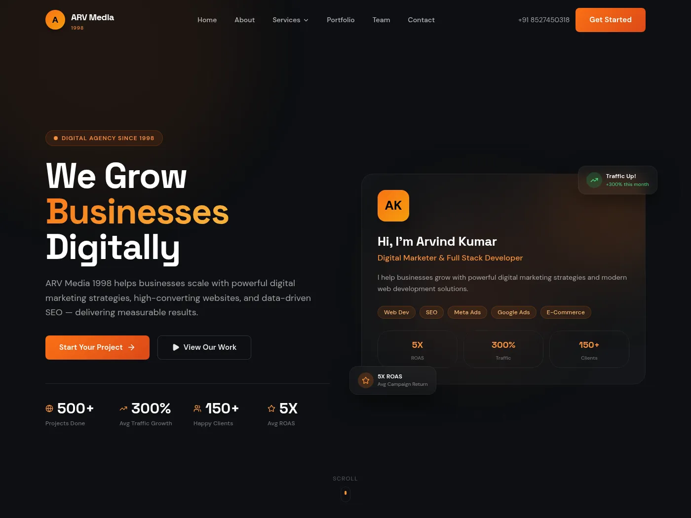 ARV Media Revamp