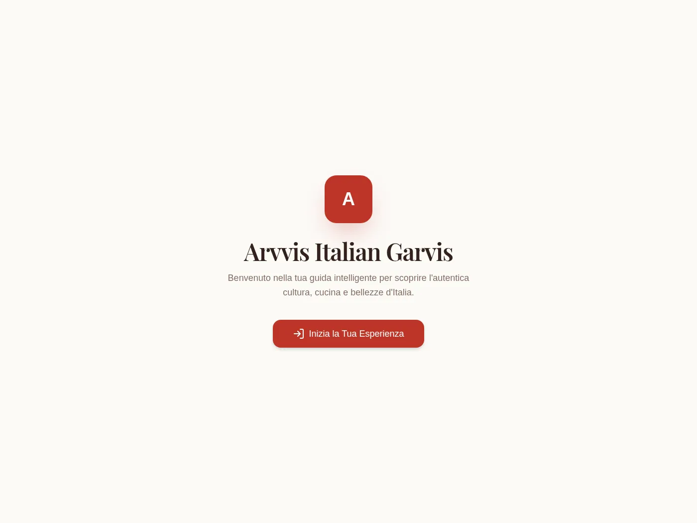 Arvvis Italian Garvis