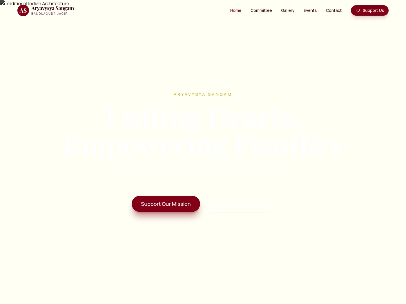 Aryavysya Sangam Web