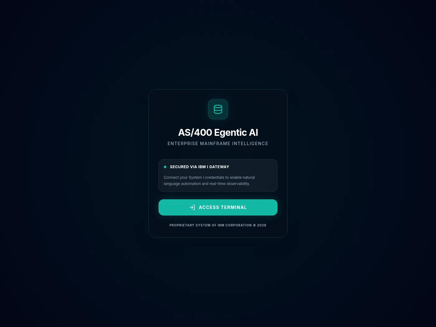 AS400 Egentic AI