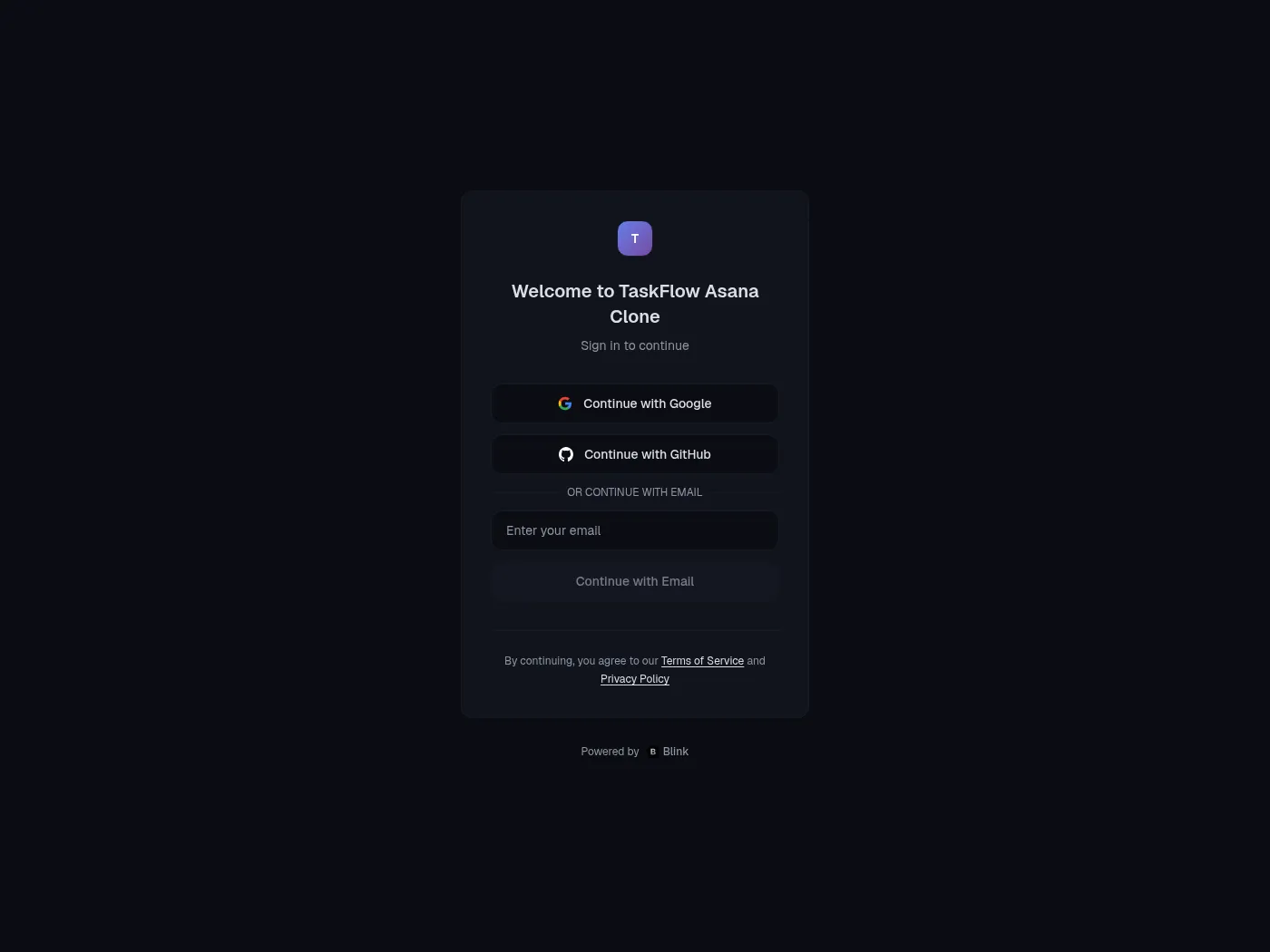 TaskFlow Asana Clone