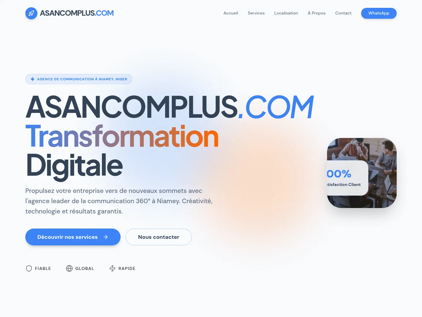 ASAN COM+ Digital Agency Site