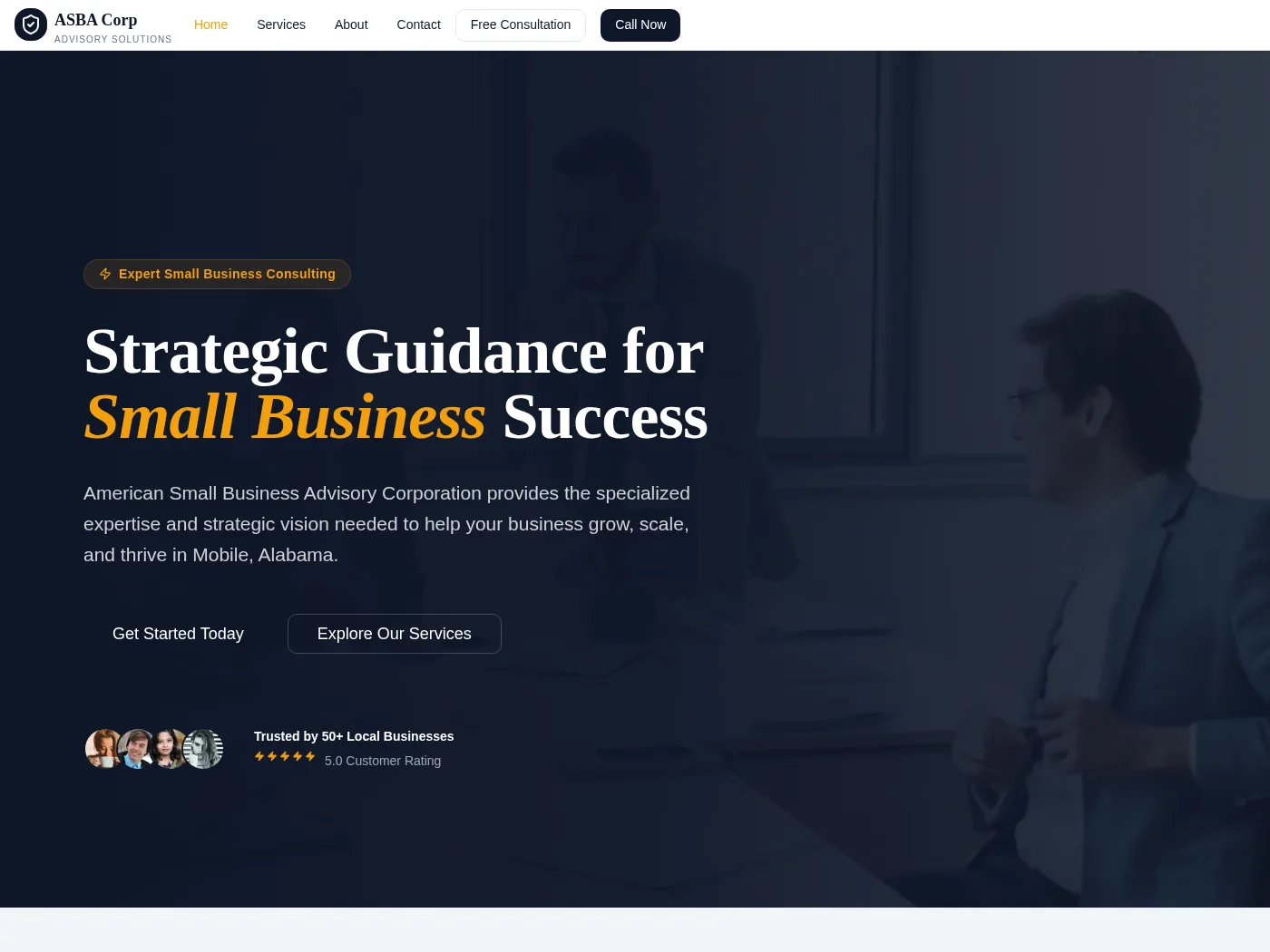 ASBA Corp Website