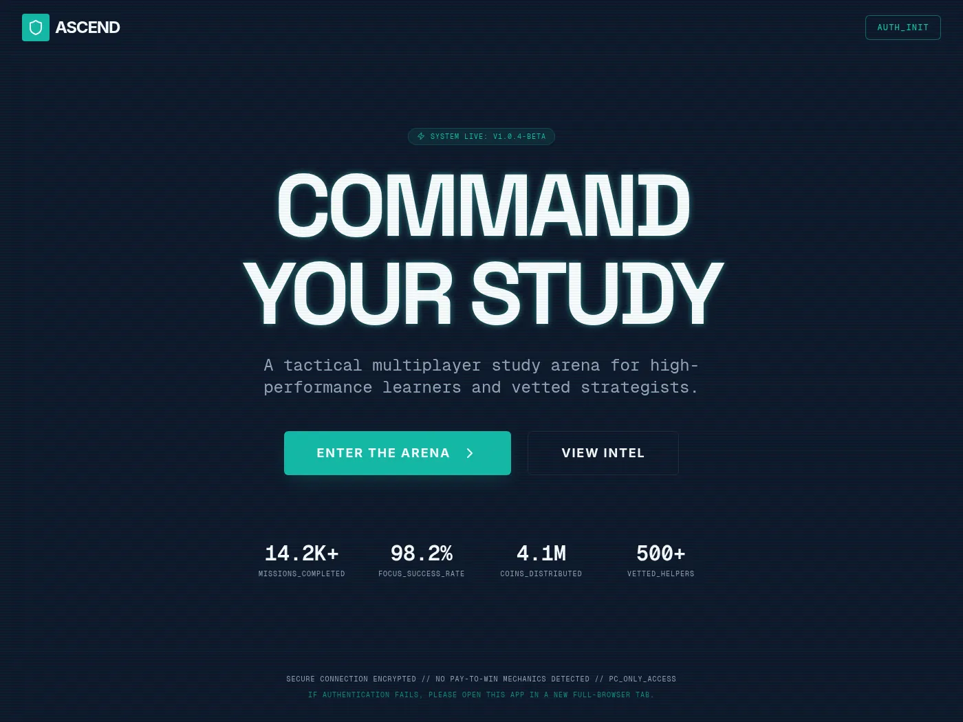 Ascend Study Arena