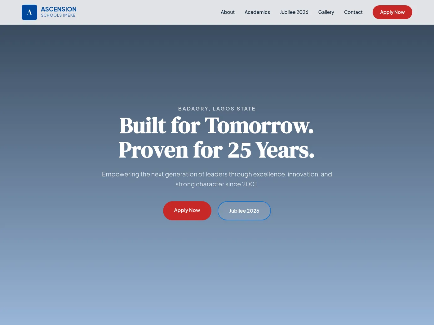 Ascension Schools Website