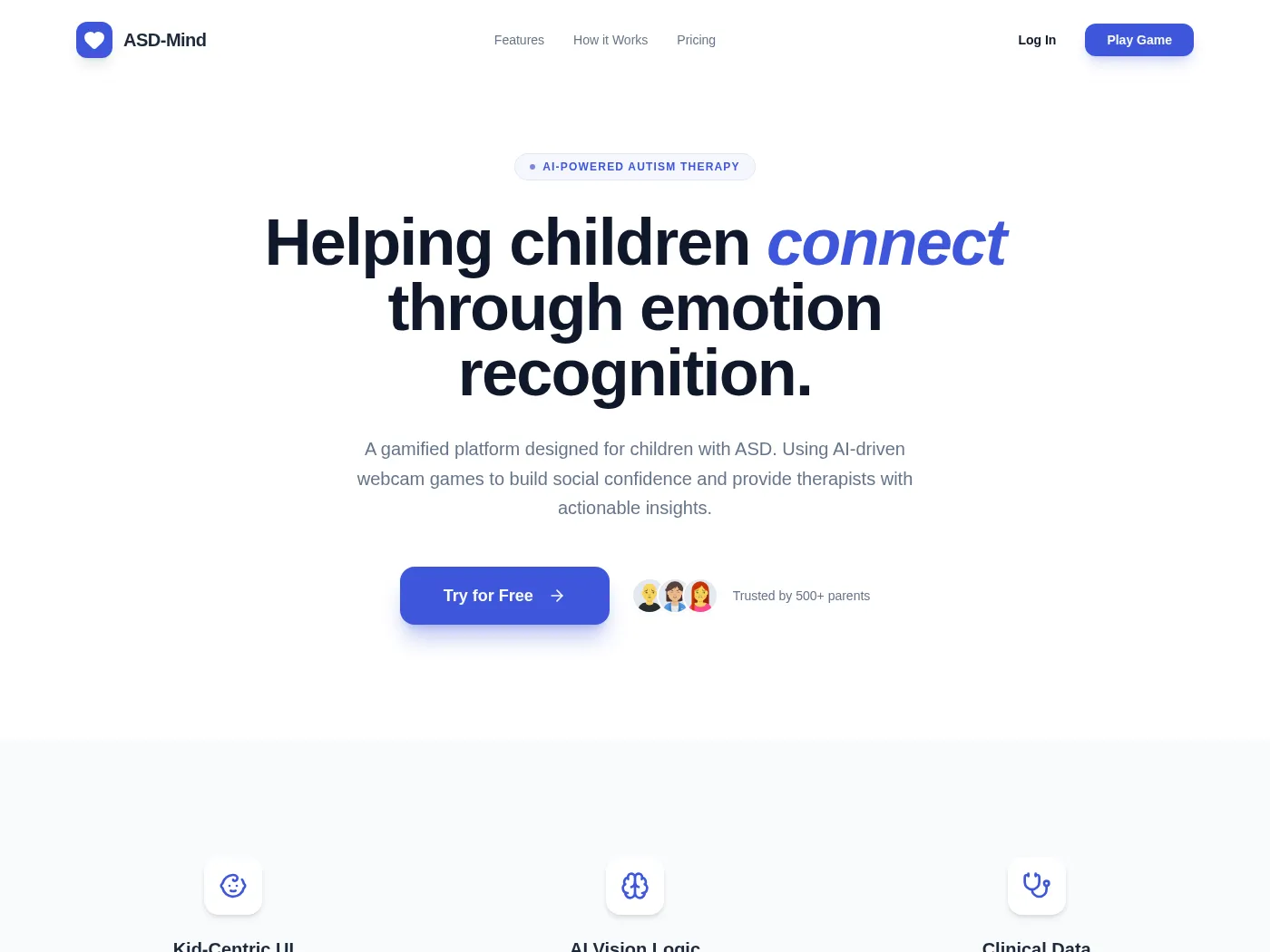 ASD-Mind Therapy Platform