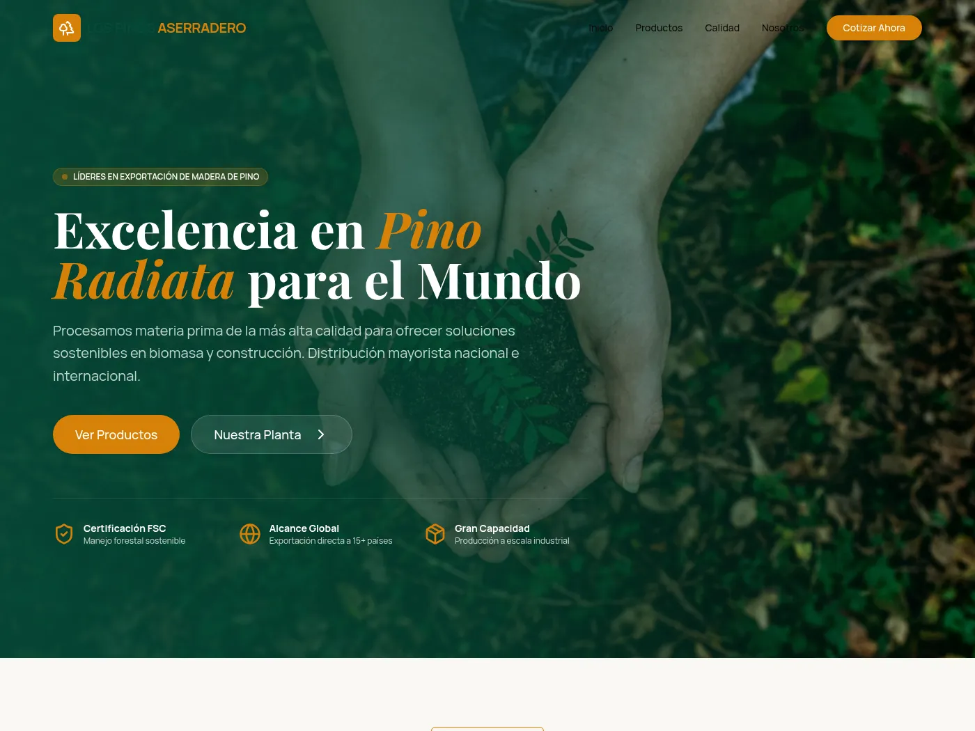 Aserradero Pino Web