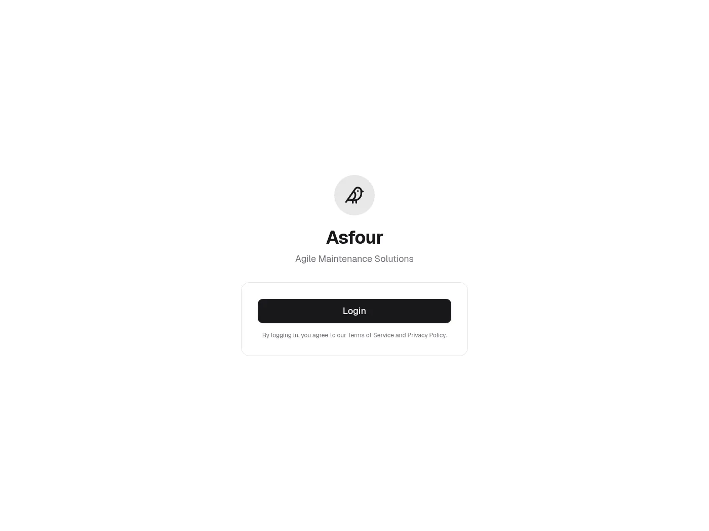 Asfour Maintenance Platform